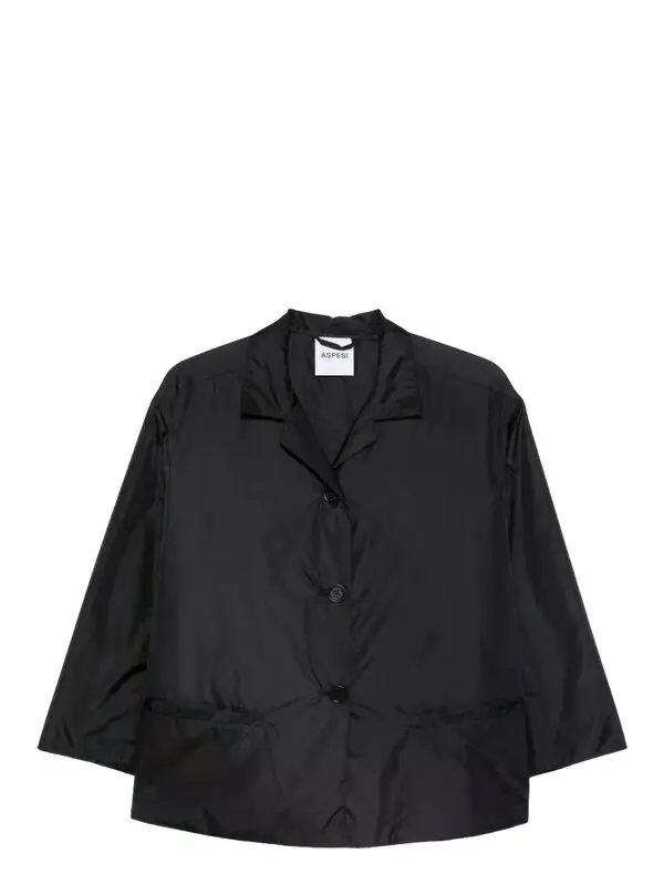 Aspesi Wendy Single-breasted Jacket - Black