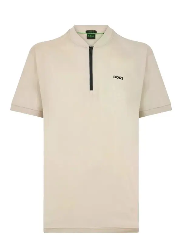 BOSS Cotton Polo Shirt - Neutrals