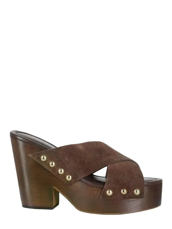 Paris Texas 105mm Marisol Mules - Brown