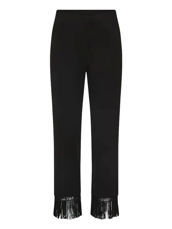 Posse Tassel Trousers - Black