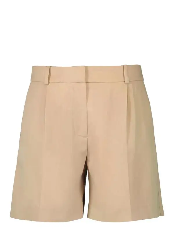 DMN PARIS Norma Belt-loop Shorts - Neutrals