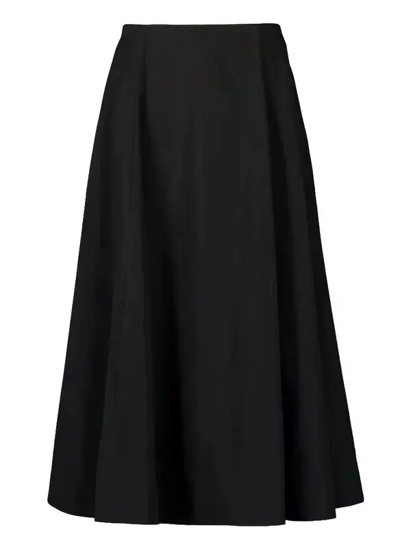 Adam Lippes Rene Zip-fastening Skirt - Black