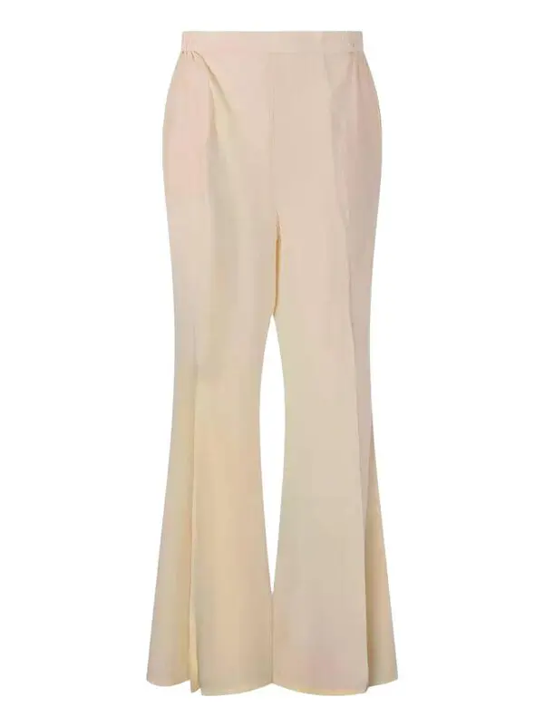 MES DEMOISELLES Flared Trousers - Neutrals
