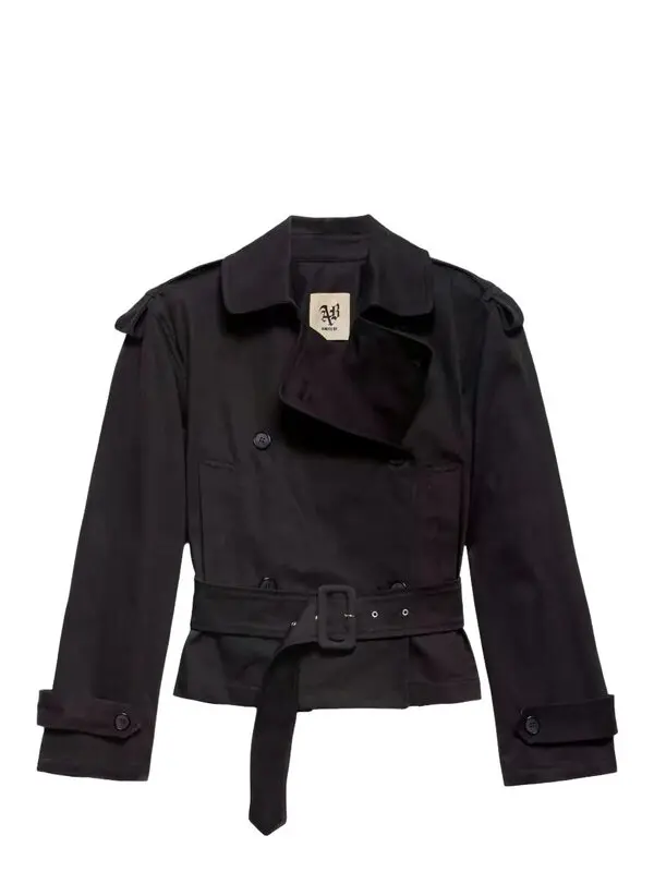 ANIYE BY Dyla Double-breasted Belted Jacket - Black