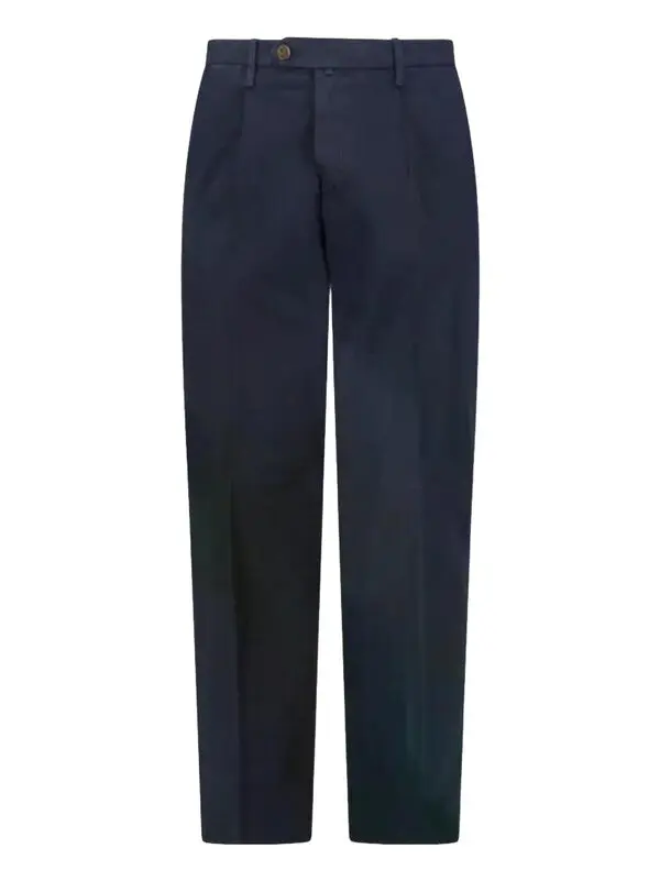 BRIGLIA 1949 Pleated Trousers - Blue