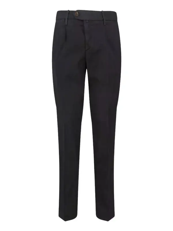 BRIGLIA 1949 Pleated Trousers - Black