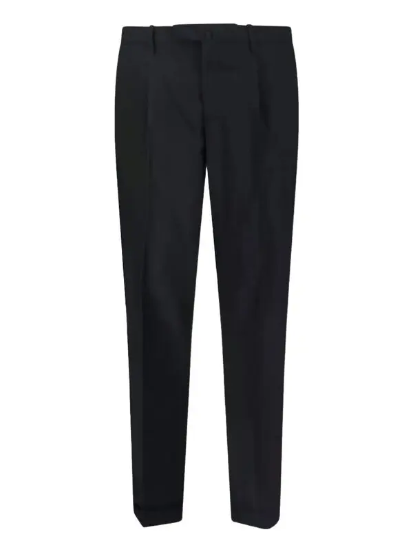 BRIGLIA 1949 Buttoned Trousers - Black