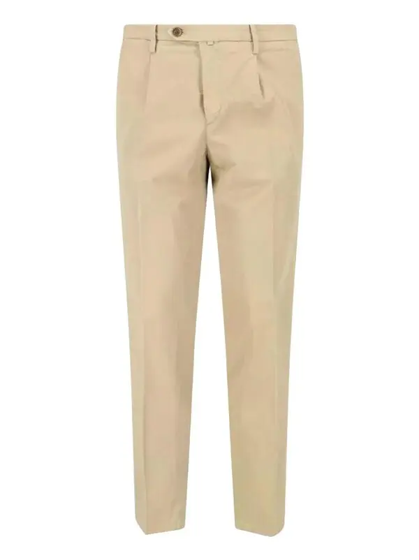 BRIGLIA 1949 Pleated Trousers - Neutrals