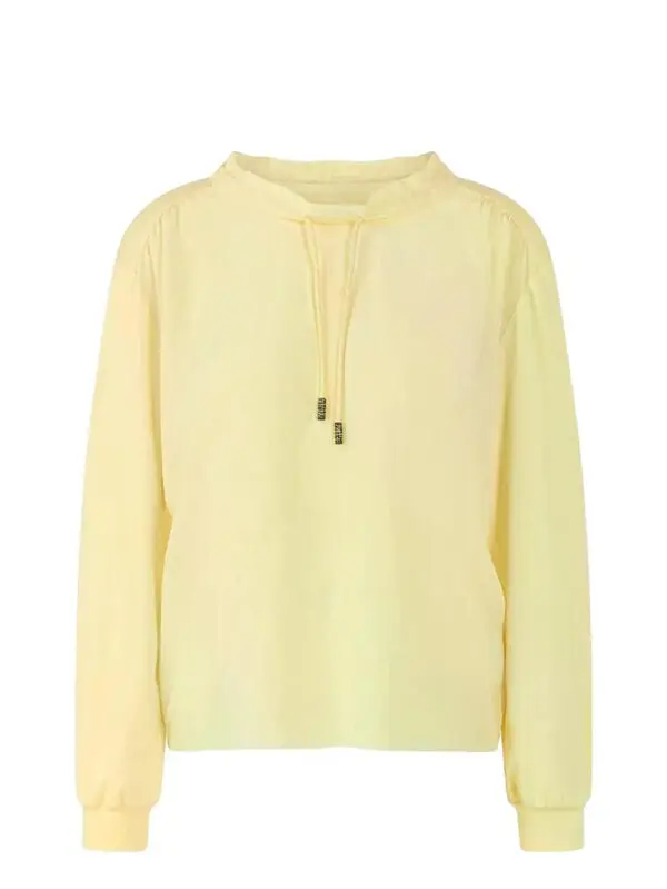 MARCCAIN Drawstring Sweatshirt - Yellow