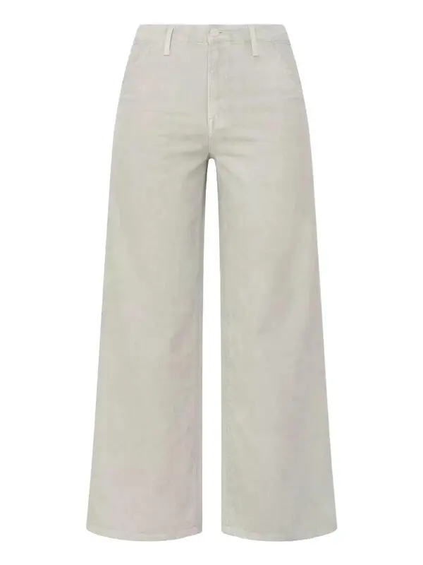 MOTHER Wide-leg Jeans - Neutrals