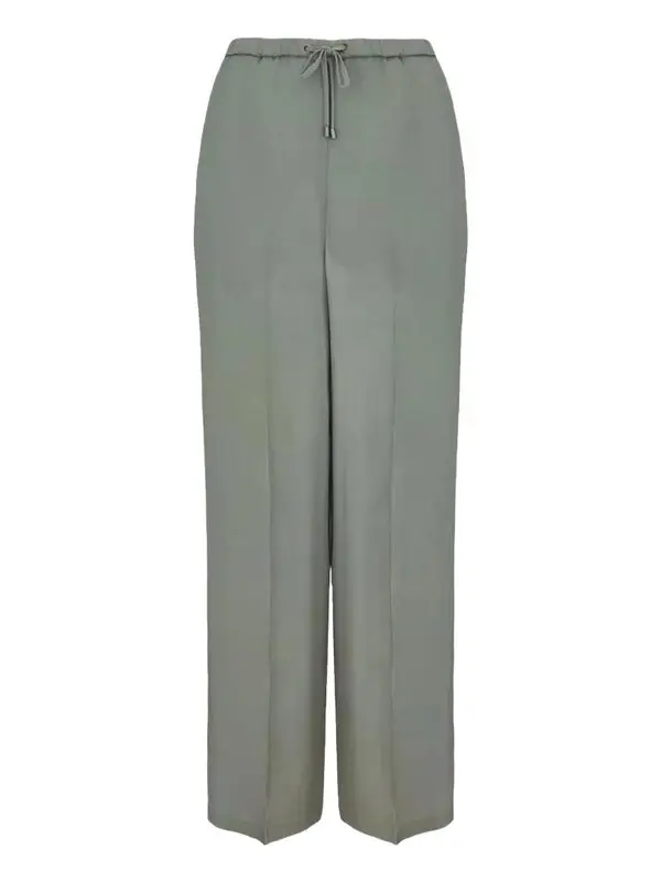 Lorena Antoniazzi Drawstring Trousers - Green