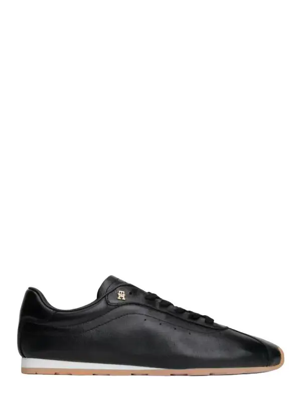 Tommy Hilfiger Th Monogram Low Top Sneakers - Black
