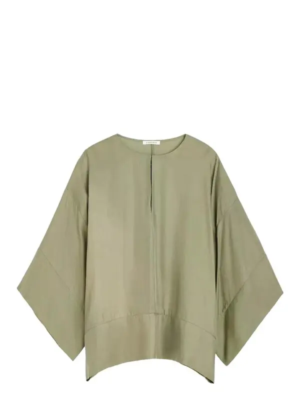 BY MALENE BIRGER Cicie Kimono-sleeve Blouse - Green