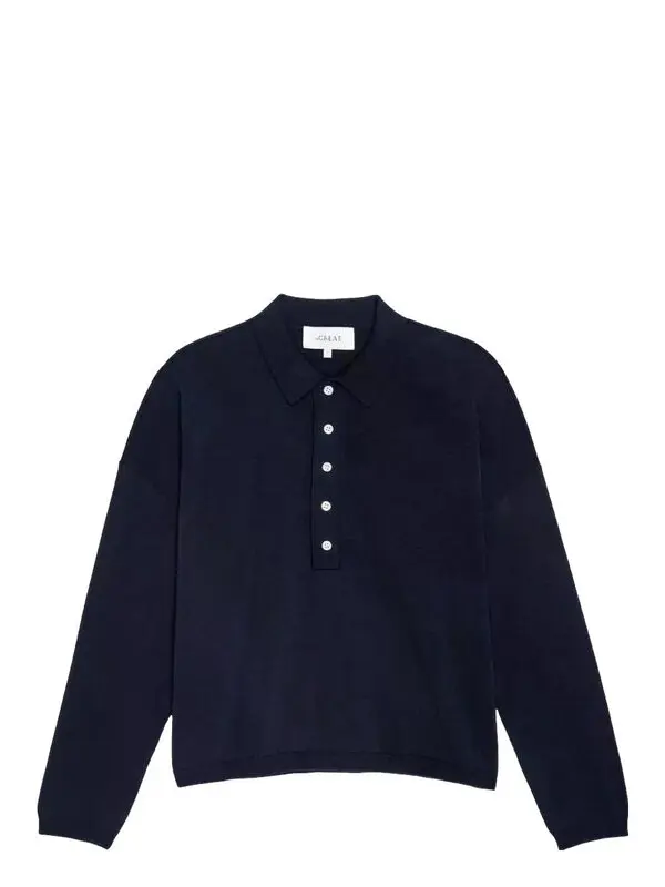 THE NEW ARRIVALS ILKYAZ OZEL Rox Polo Top - Blue