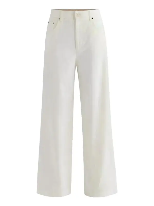 Erika Cavallini Wide-leg Trousers - White