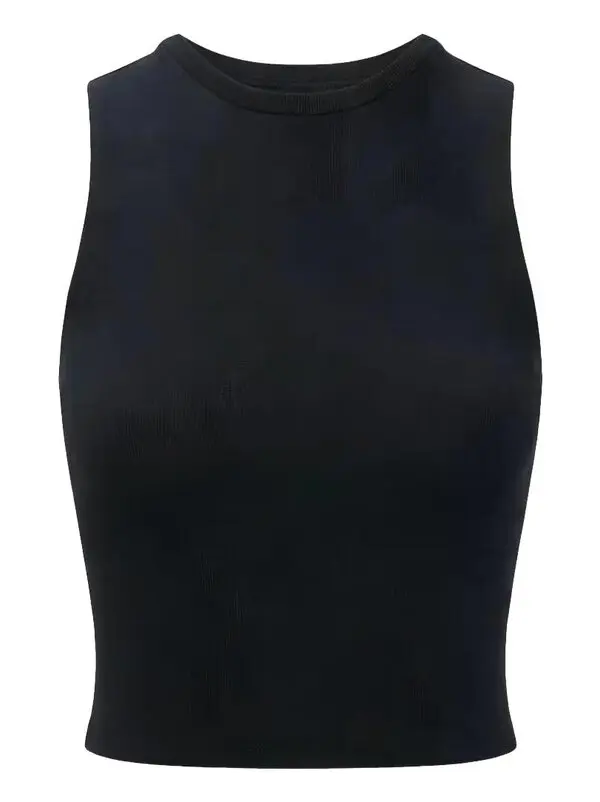 Alice + Olivia Top With Tie Back - Black