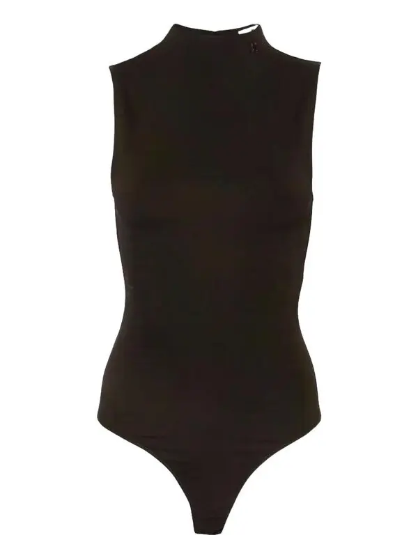 COURREGES Sleeveless Bodysuit - Black