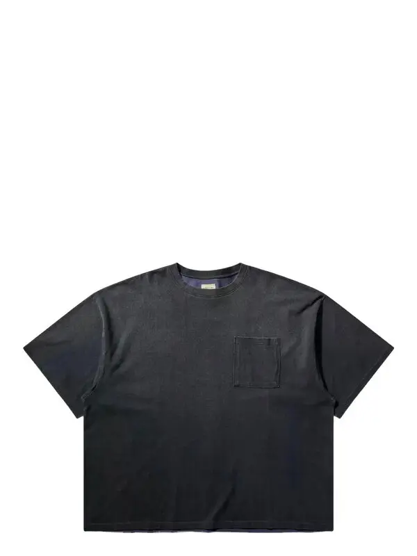 Kapital 2 Tones Jersey T-shirt - Black