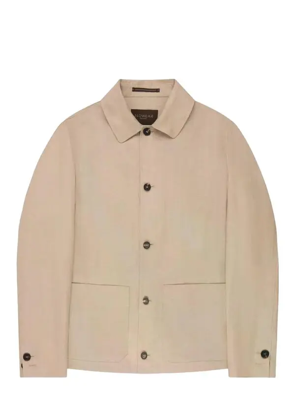 SLOWEAR Button Jacket - Neutrals