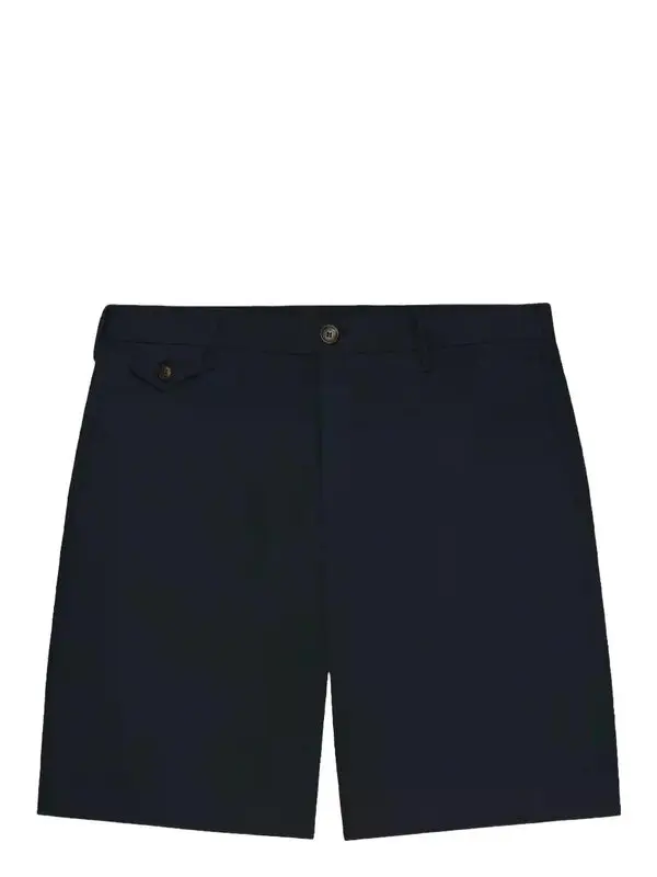 SLOWEAR Flap-detail Bermuda Shorts - Blue