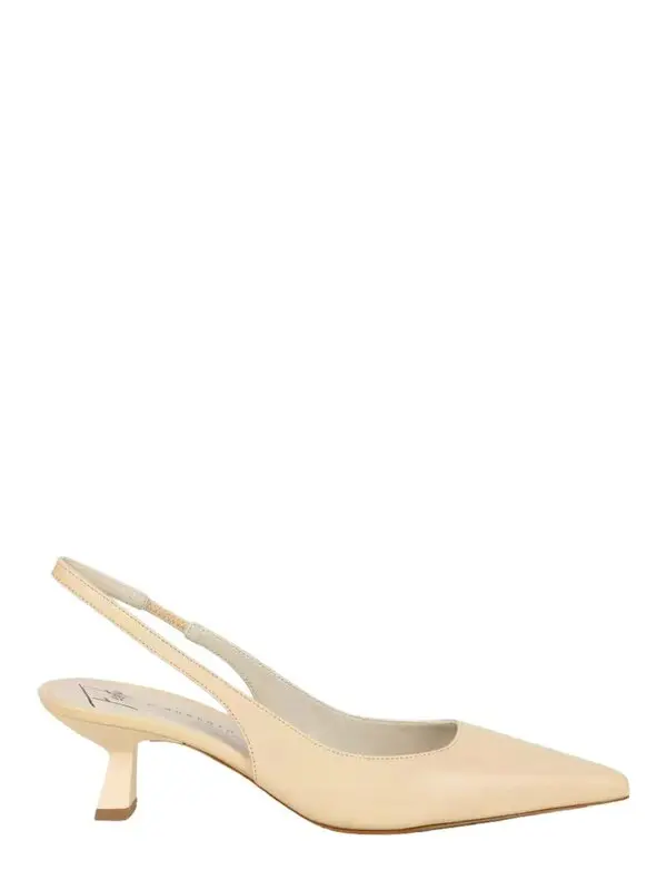 Roberto Festa Leather Slingback Pumps - Neutrals