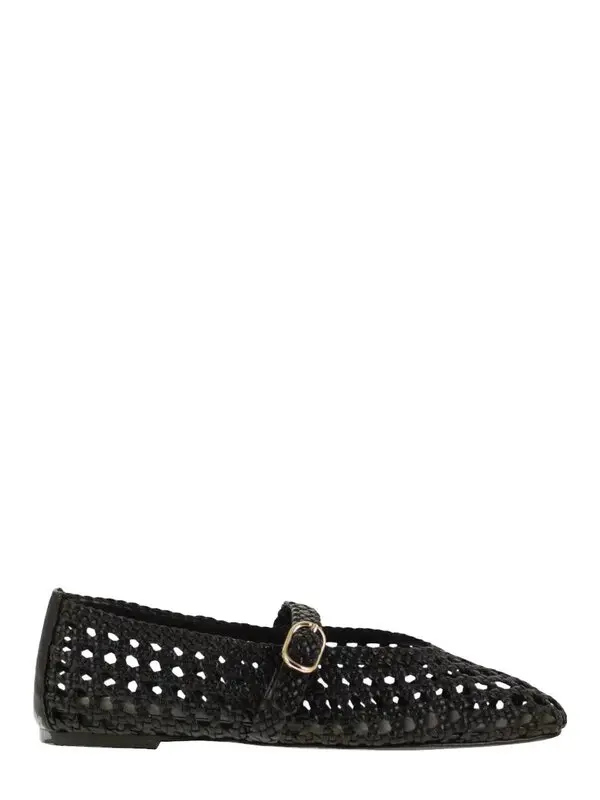 STUART WEITZMAN Prima Ballet Flats - Black