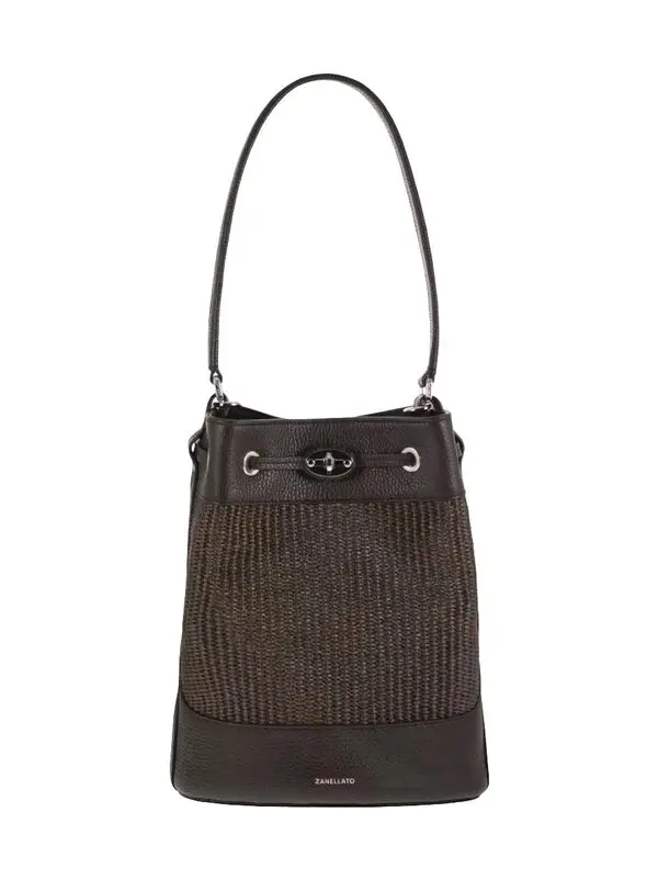 ZANELLATO Monda Adjustable-strap Bucket Bag - Brown