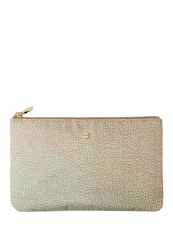 Borbonese Classica Clutch Bag - Neutrals