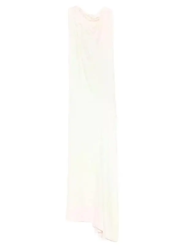 Victoria Beckham Posy Cowl-neck Maxi Dress - Neutrals