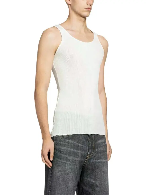 MYTHINKS Telco Tank Top - White