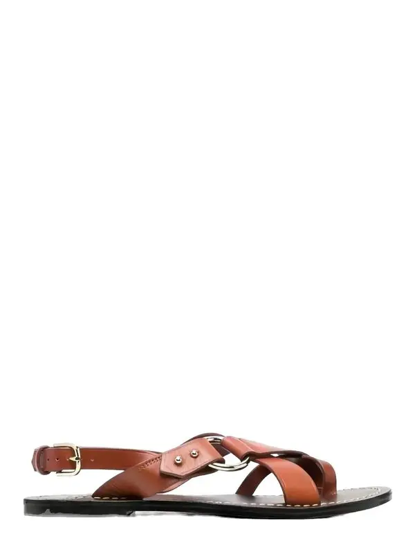 Soeur Florence Flat Sandals - Brown