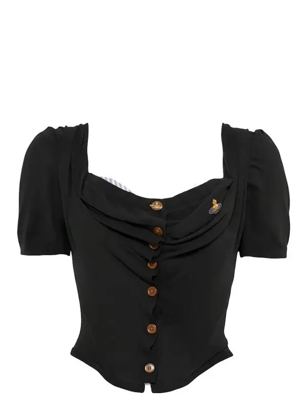 VIVIENNE WESTWOOD Puff-sleeve Shirt - Black
