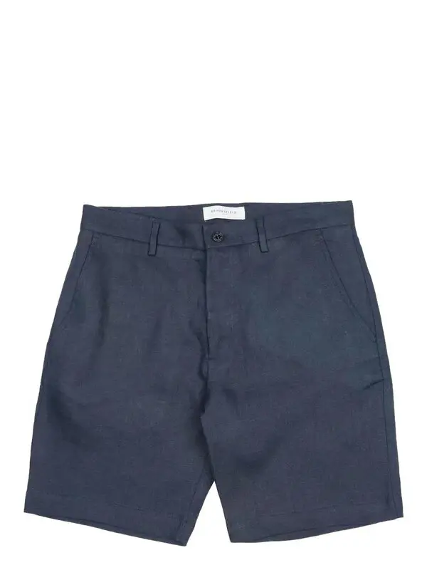BROOKSFIELD Front-pocket Shorts - Blue