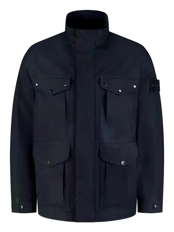 Stone Island Patch-pocket Jacket - Blue