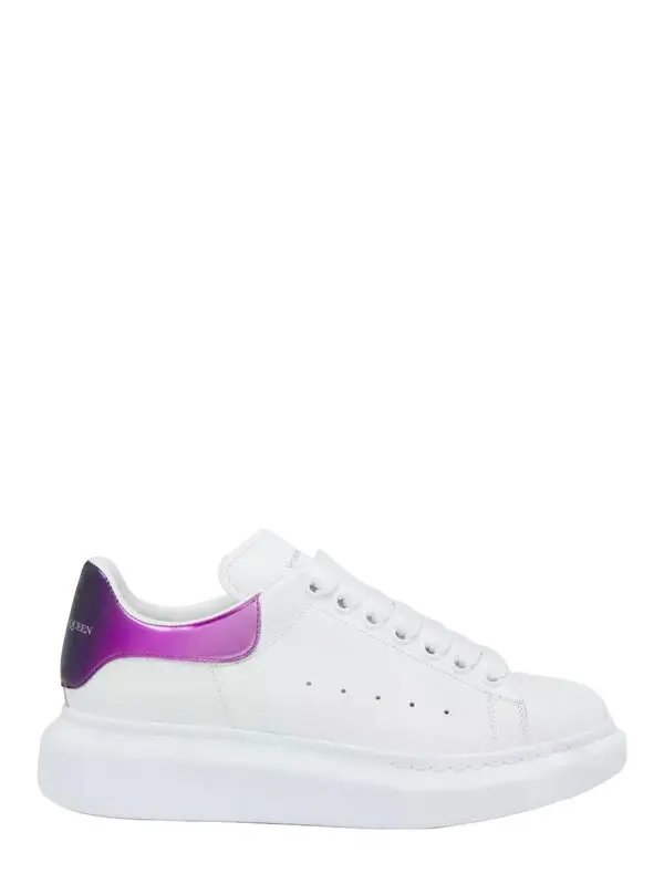 Alexander McQueen Degrade Round Sneakers - White