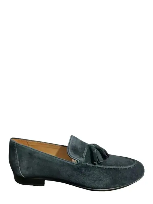ANTICA CUOIERIA Tassel-detail Loafers - Blue