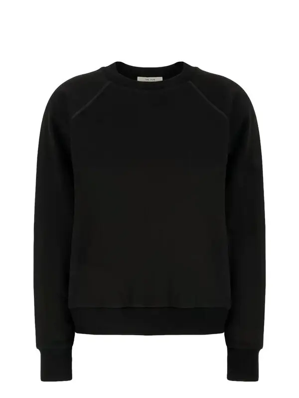 THE ROW Eulalia Crew-neck Sweatshirt - Black