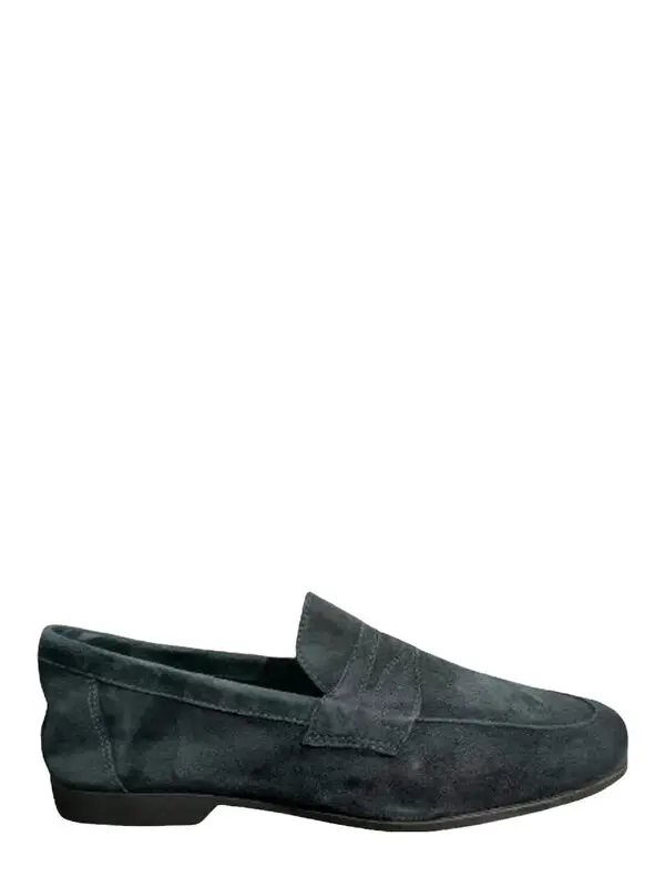 ANTICA CUOIERIA Suede Loafers - Blue