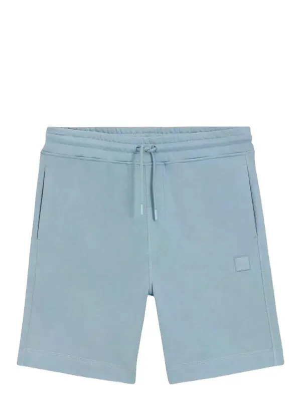 BOSS Logo Patch Shorts - Blue