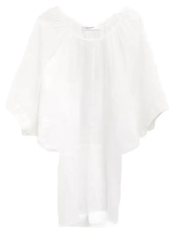 Gimaguas Ingrid Asymmetric Mini Dress - White