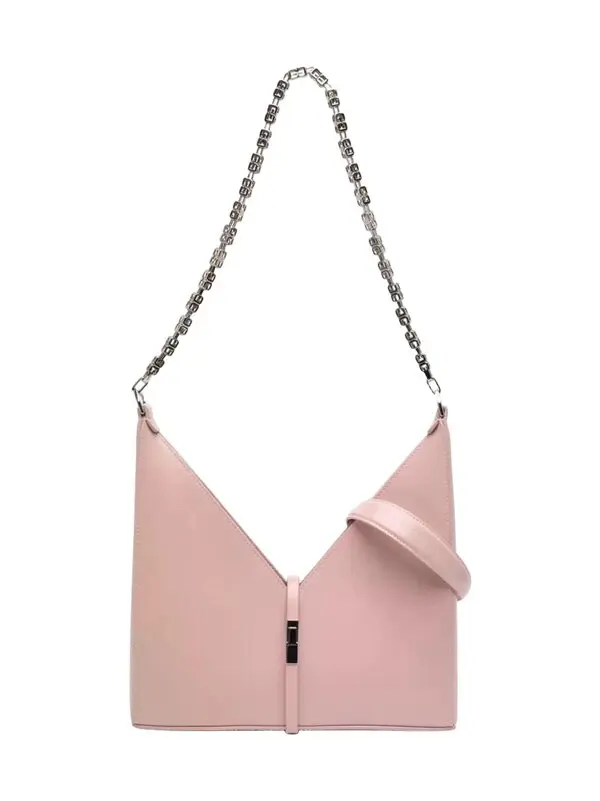 Givenchy Small Leather Cut Out Satchel - Pink