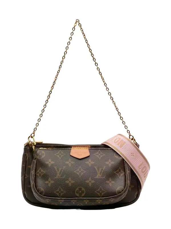 LOUIS VUITTON 2020 Monogram Multi Pochette Accessoires Satchel - Brown
