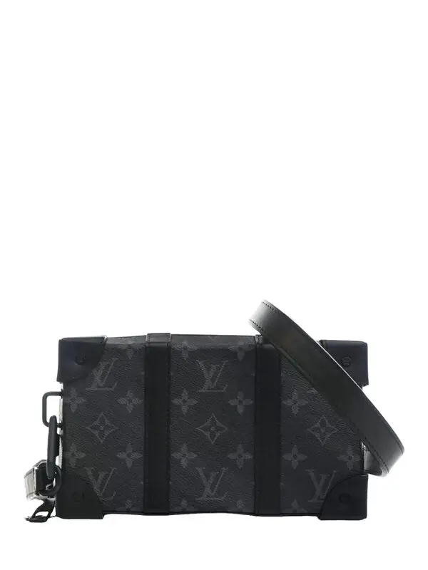 LOUIS VUITTON Monogram Eclipse Soft Trunk Wallet - Black