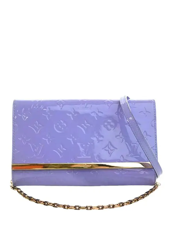 LOUIS VUITTON Monogram Vernis Ana Satchel 2000-2020 - Purple