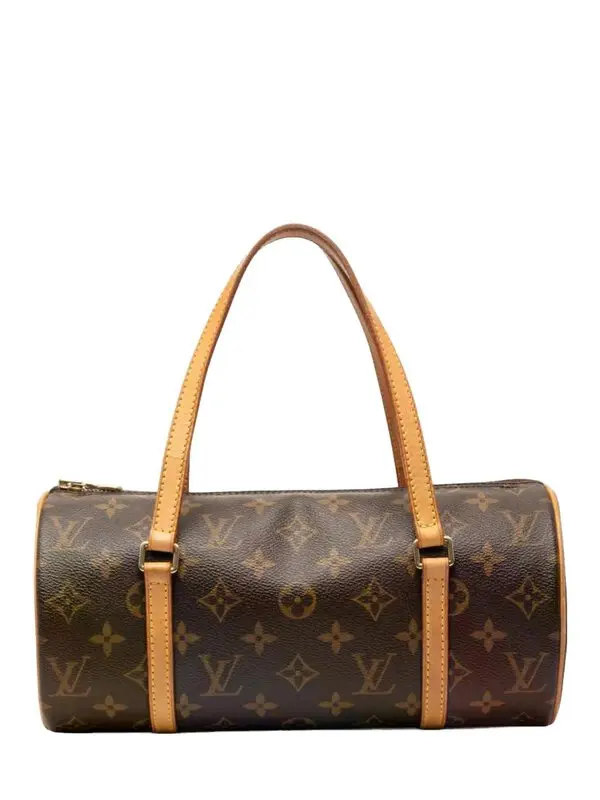 LOUIS VUITTON 2006 Monogram Papillon 26 Handbag - Brown