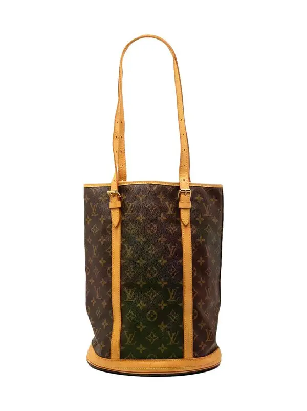 LOUIS VUITTON 2006 Monogram Gm Bucket Bag - Brown