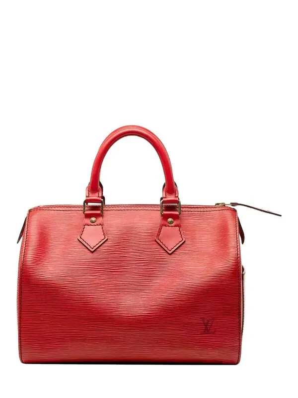 LOUIS VUITTON 1991 Epi Speedy 25 Boston Bag - Red