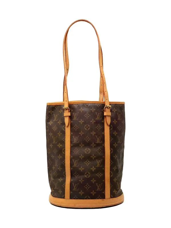 LOUIS VUITTON 2012 Monogram Gm Bucket Bag - Brown
