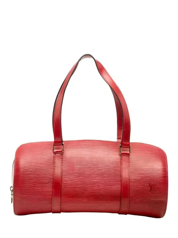 LOUIS VUITTON 1998 Epi Soufflot Handbag - Red