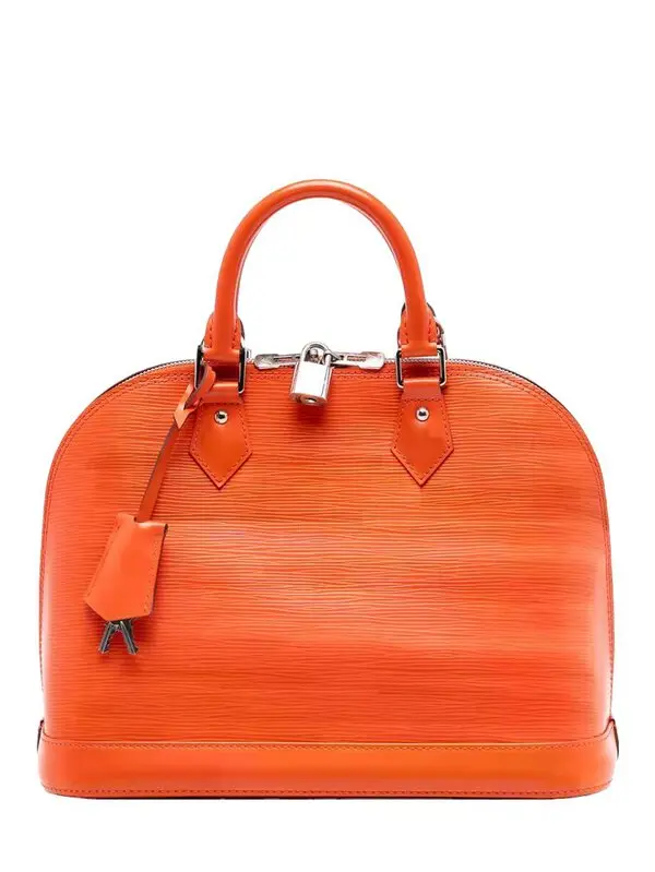 LOUIS VUITTON Epi Alma Pm Handbag - Orange